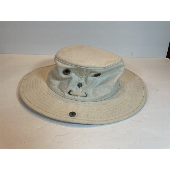 Tilley | Accessories | Size 7 Vintage White Canvas Tilley Endurables ...
